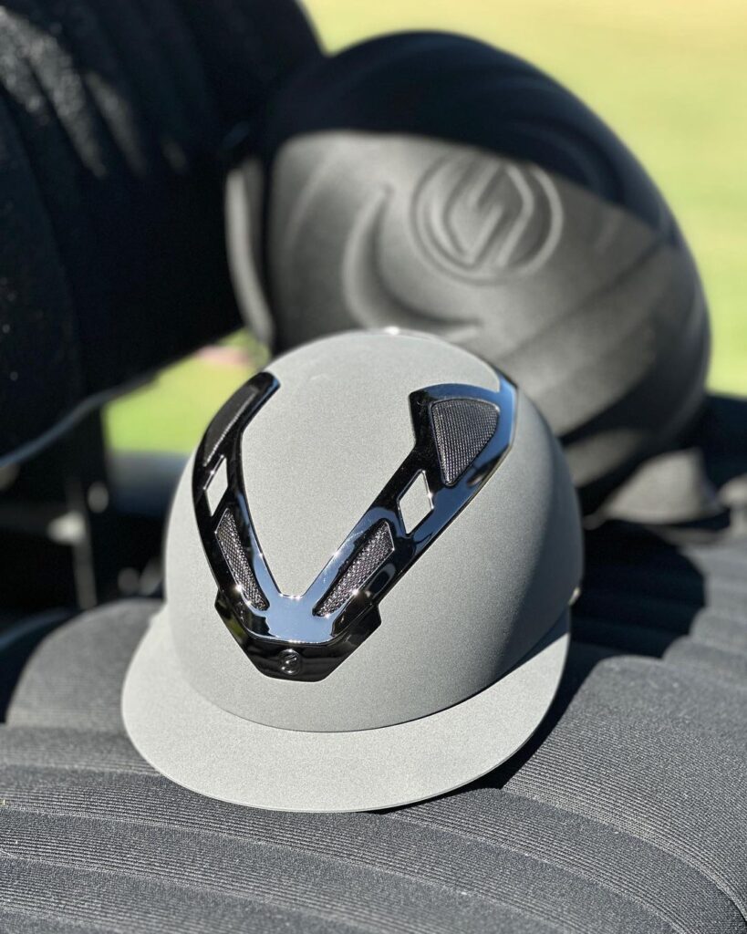 Suomy Apex Riding Helmet - Chrome Anthracite Matte - Suomy Horse USA
